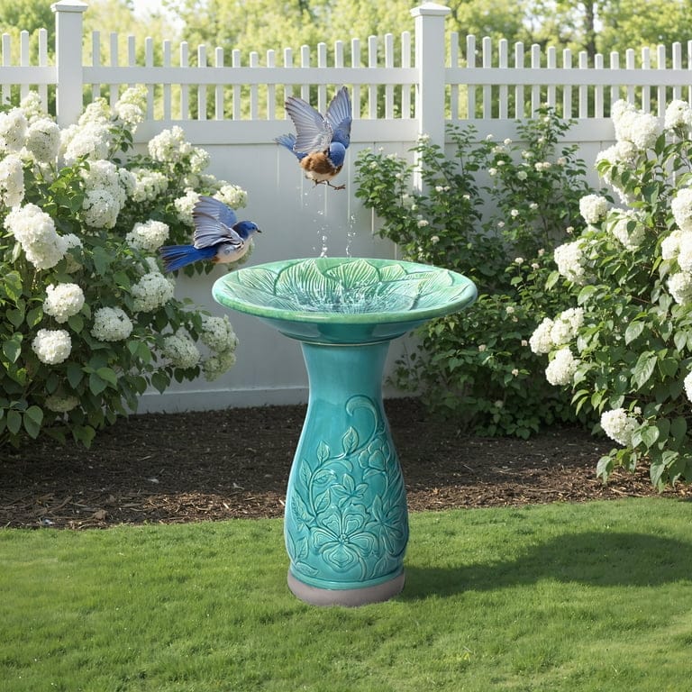 Tall Bird Bath: Stunning Designs to Enhance Your Garden Space - Birds