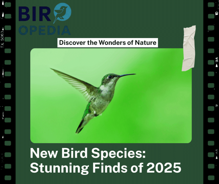 New Bird Species: Discover the Most Stunning Finds of 2025 - Birds