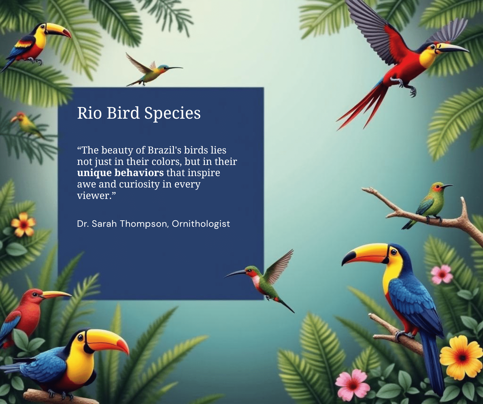 Rio Bird Species: Discover the Vibrant Winged Wonders of Brazil - Birds
