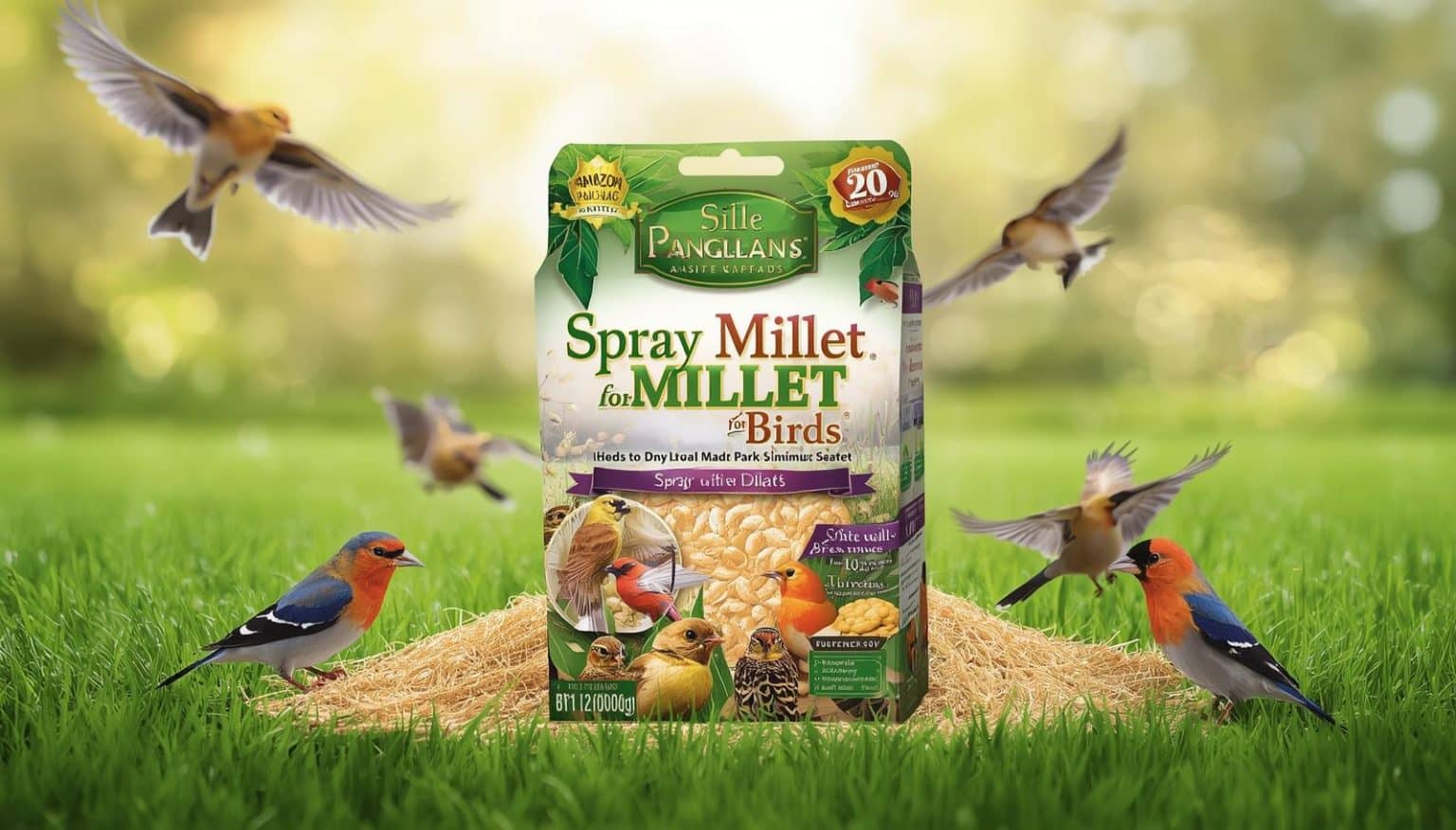Spray Millet for Birds: The Ultimate Natural Treat for Pet Birds - Birds