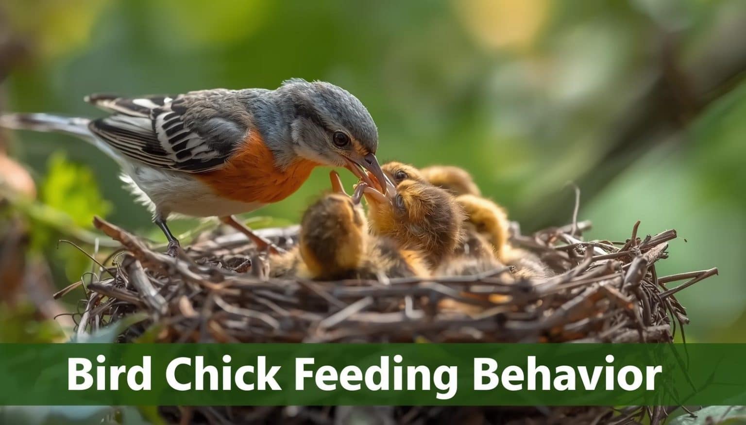 Bird Chick Feeding Behavior: Incredible Ways Parents Nurture Their ...