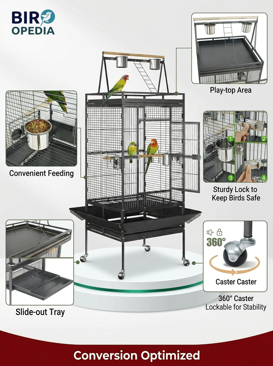 4 Best Eclectus Bird Cage Choices for Happy Parrots